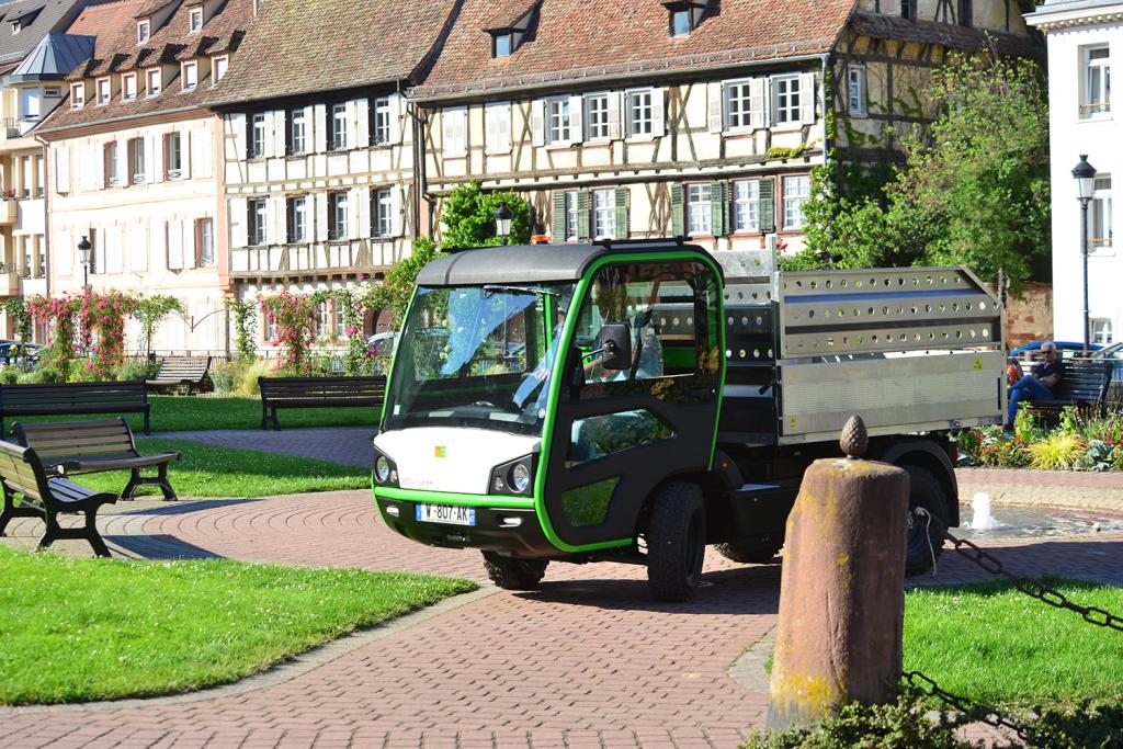 ET-LANDER: Mini camionnette électrique utilitaire tout terrain ETESIA