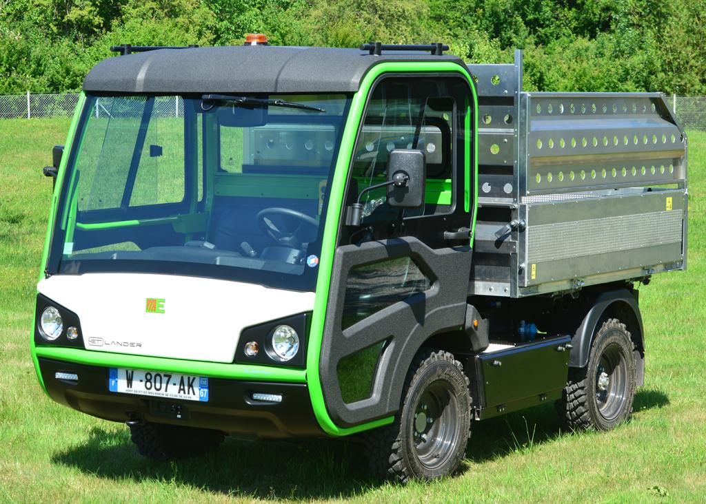 ET-LANDER: Mini camionnette électrique utilitaire tout terrain ETESIA