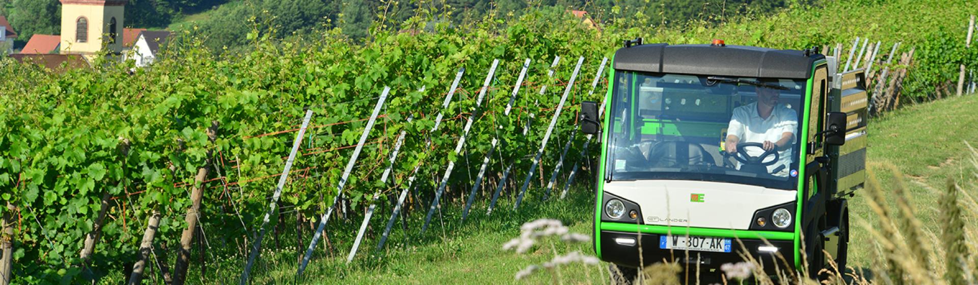 ET-LANDER: Mini camionnette électrique utilitaire tout terrain ETESIA
